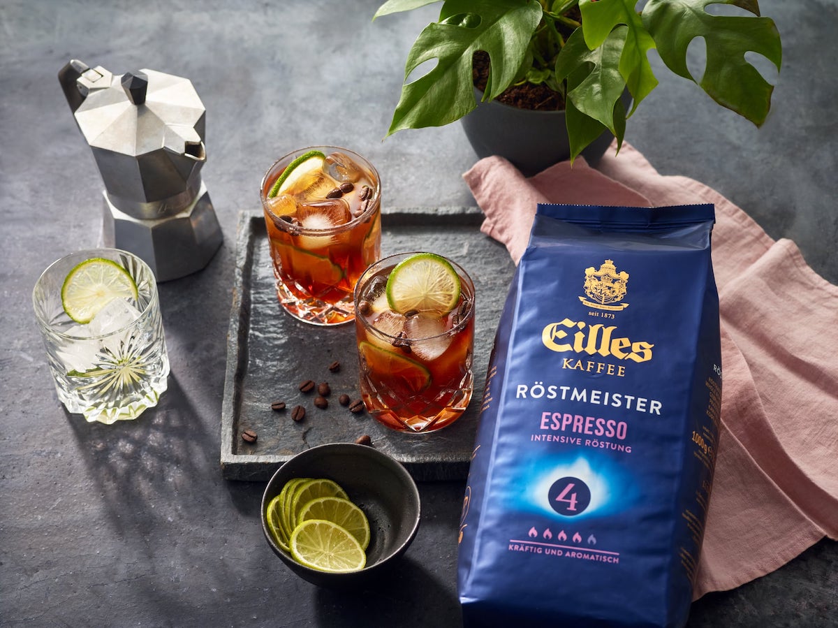 Rezept - Eiskaffee mit Amarettoeis | EILLES KAFFEE